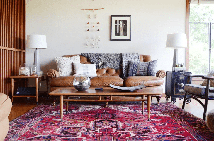 How to Place a Rug in a Living Room